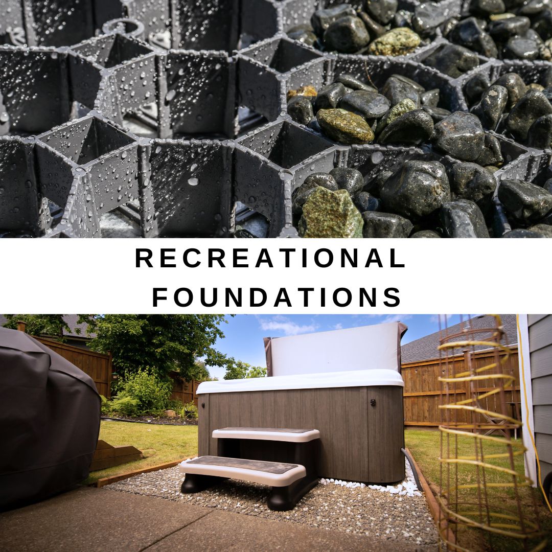 Recreational Foundation Packs | ~34 SQ. FT | FREE SHIPPING