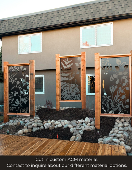 PVC Privacy Screens - West Coast Forest Designs!