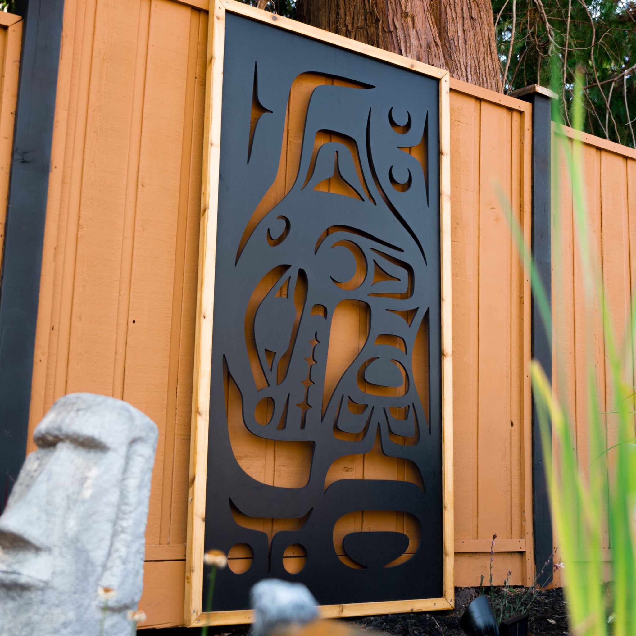 (2' x 4') Orca Sighting PVC Privacy Screen