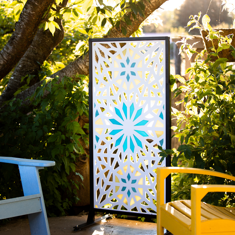 Morocco PVC Privacy Screen