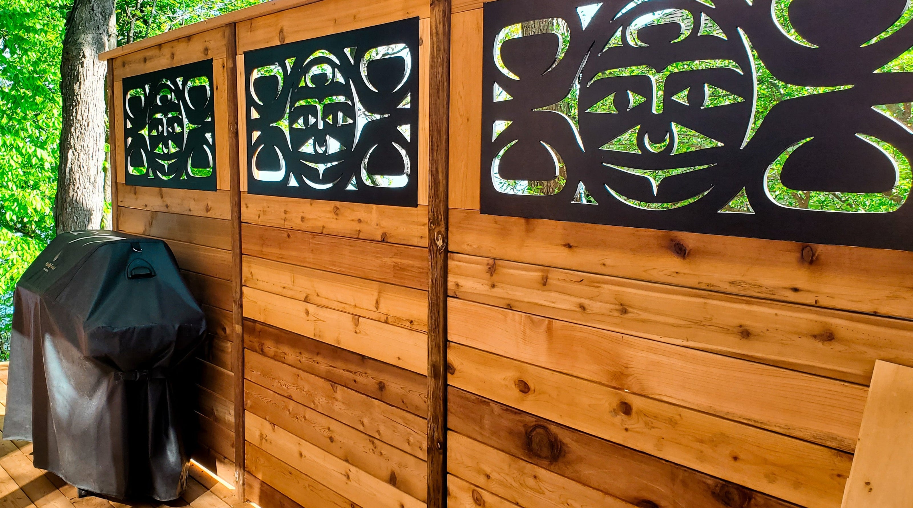 (2' x 4') Moon Privacy Screen