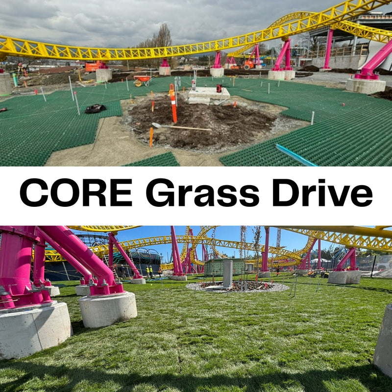 Grass Driveway Grid System