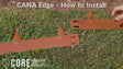 CANA Edge Flexible Steel Garden Lawn Edging