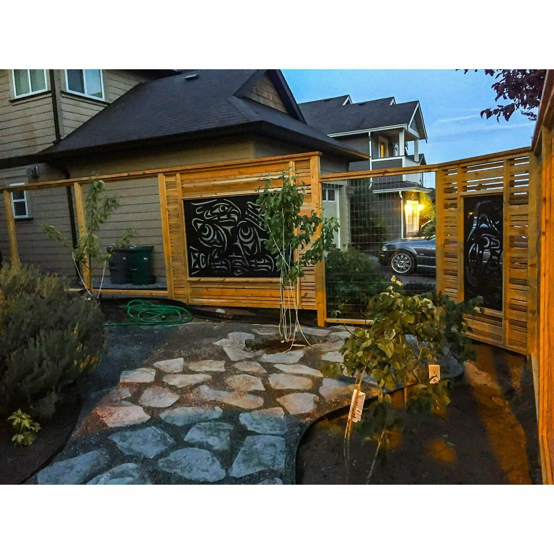 (2' x 4') Orca Sighting PVC Privacy Screen