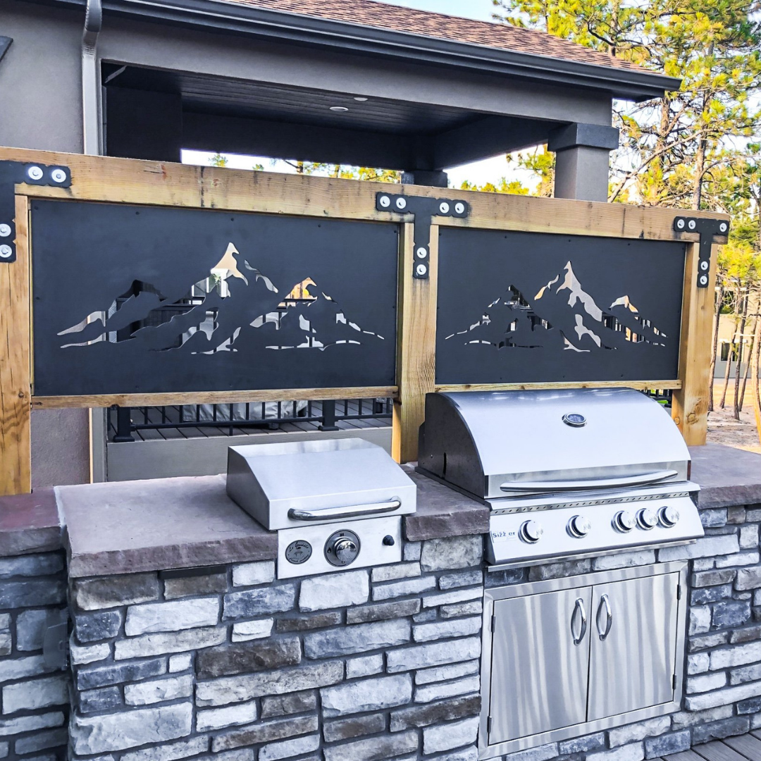 (2' x 4') Rocky Mountain PVC Privacy Screen